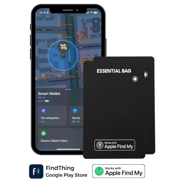 GPS Tracker Card for iOS & Android | Mini Wallet Tracker | without SIM ...